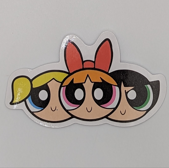 Source Unknown | Design | Powerpuff Girls Sticker | Poshmark